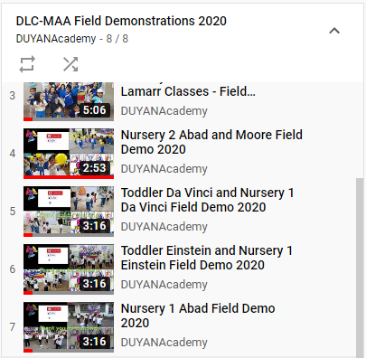 Field Demonstrations 2020 | DUYAN Learning Center-Mactan Arts Academy